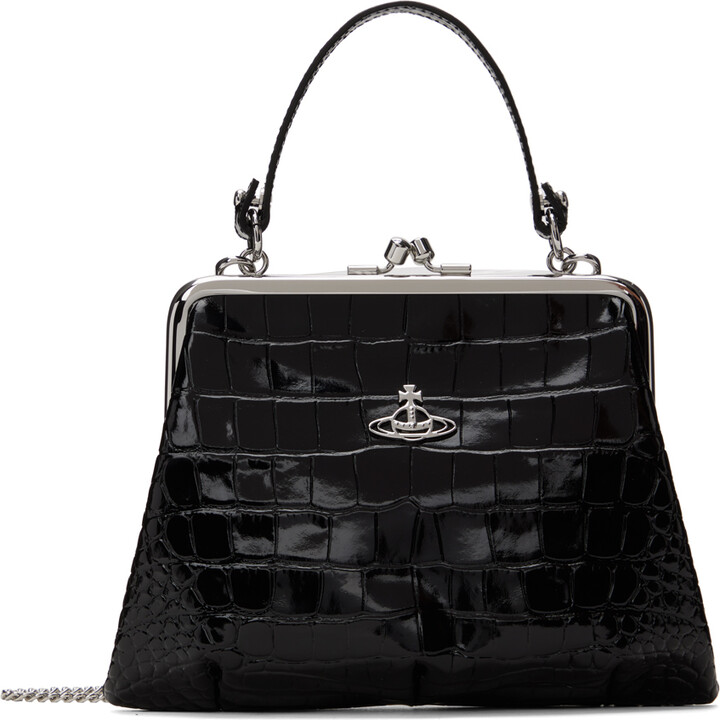 Vivienne Westwood Black Granny Frame Bag - ShopStyle