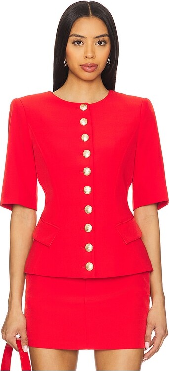 Generation Love Adriana Crepe Jacket - ShopStyle