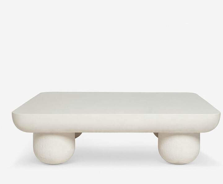 Lulu and Georgia Clouded Square Coffee Table by Sarah Sherman Samuel ...