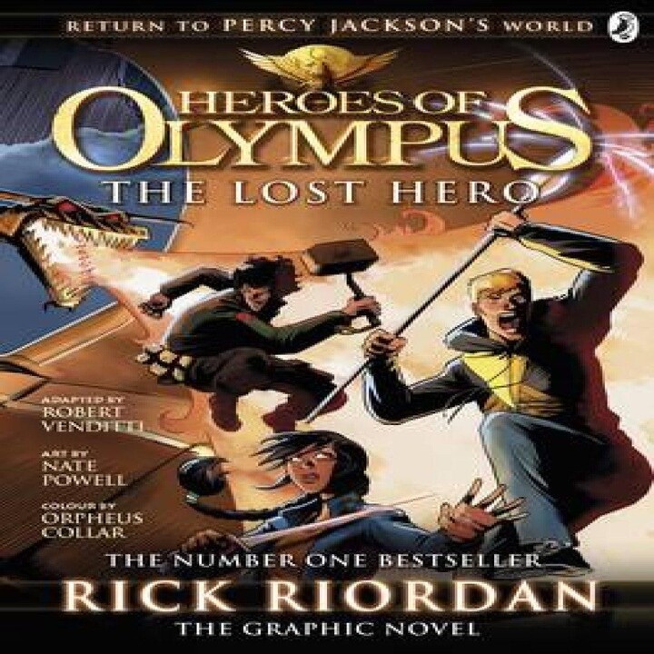 Rick Riordan The Lost Hero: The Graphic Novel (Heroes of Olympus Book 1 ...