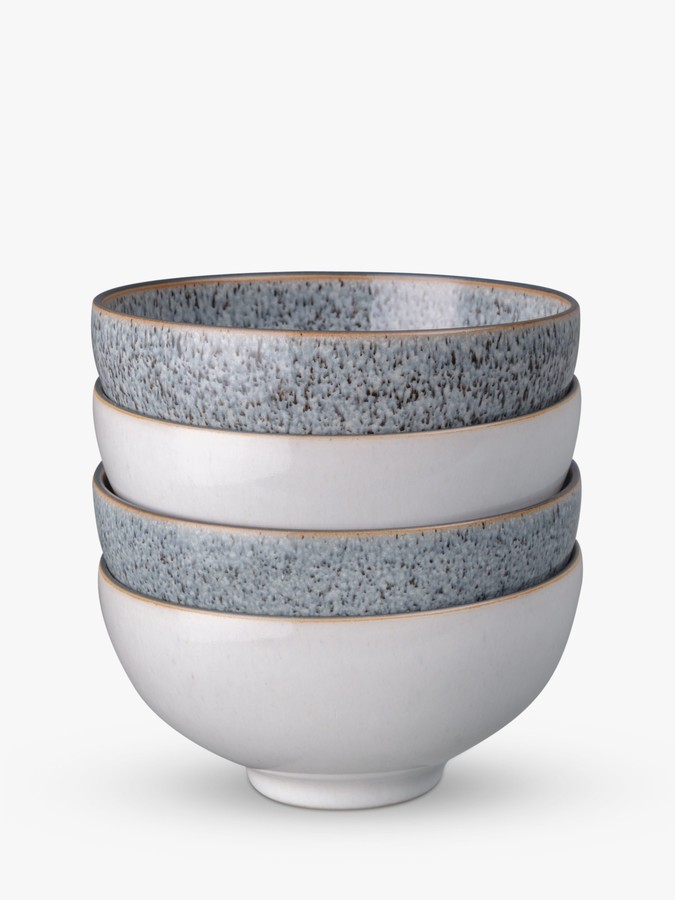 Denby Studio Grey Stoneware Rice Bowls - ShopStyle