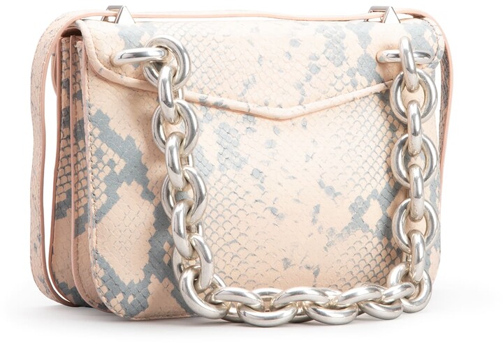 Bottega Veneta Small Faded Python-Print Envelope Crossbody Bag - ShopStyle