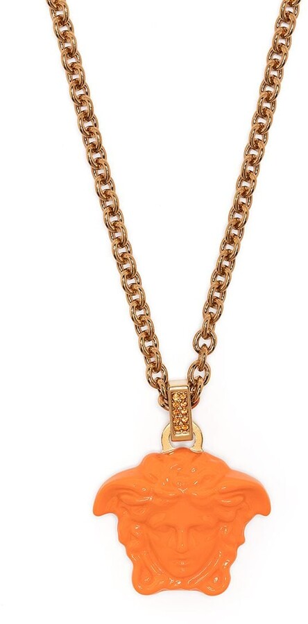 Versace Medusa chain necklace - ShopStyle
