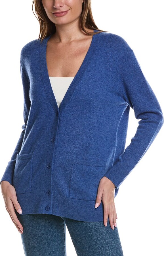 Forte Cashmere Boyfriend Cashmere Cardigan - ShopStyle