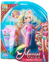 Mermaid High, Spring Break Finly Mermaid Doll and Accessories with ...