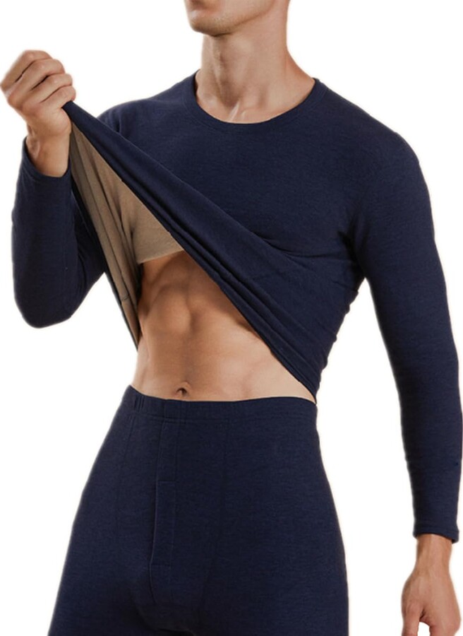 VIKTION Men's Thermal Underwear Set Functional Underwear Men's ...