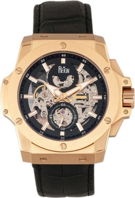 Reign Watches Reign Commodus Automatic Skeleton Men's Watch - ShopStyle