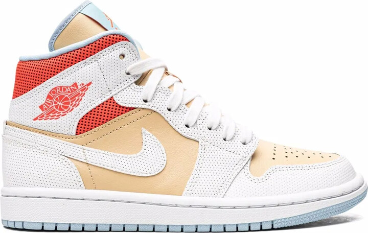 Jordan Mid SE "Sesame" sneakers - ShopStyle
