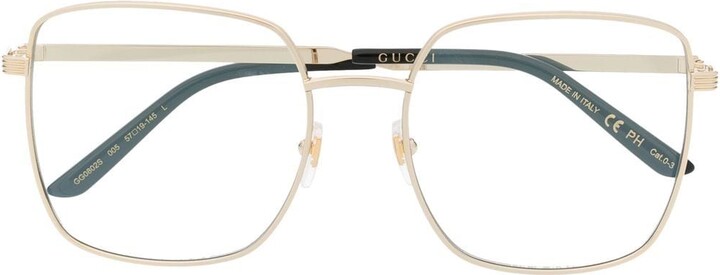 Gucci Eyewear Square-Frame Optical Glasses - ShopStyle Eyeglasses