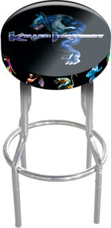 Arcade1up Killer Instinct Adjustable Height Bar and Arcade Stool ...