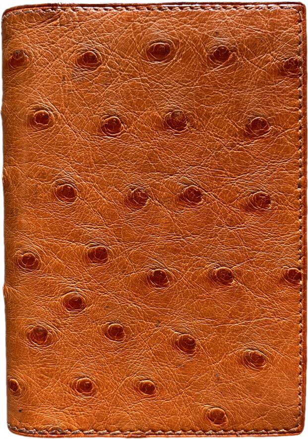 Hermes Ostrich wallet - ShopStyle