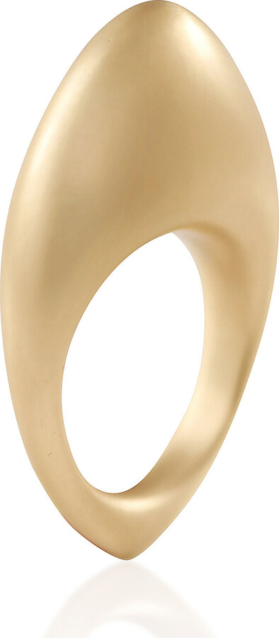 Nada Ghazal Fuse Rock 18K Yellow Gold Ring - ShopStyle
