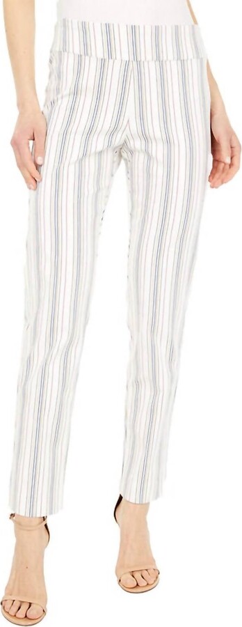 Krazy Larry Striped Pull On Pants In Multi Color - ShopStyle