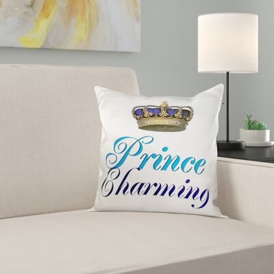 Trinx Prince Charming Royal Cursive Script Text with Crown Potential ...