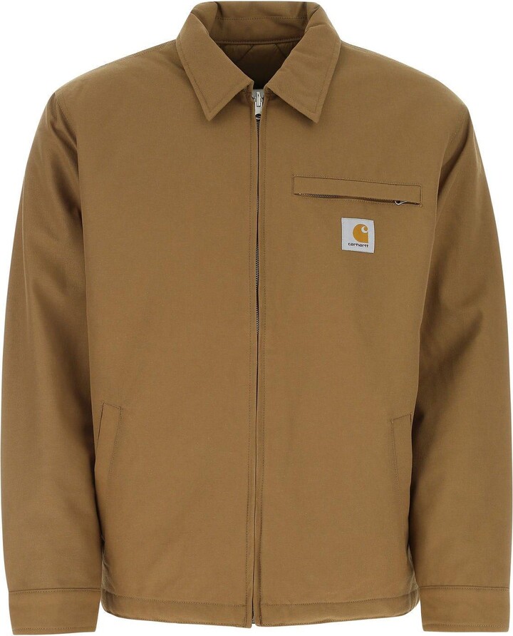 Carhartt Padded jacket realized in cotton blend enriched by contrasting ...