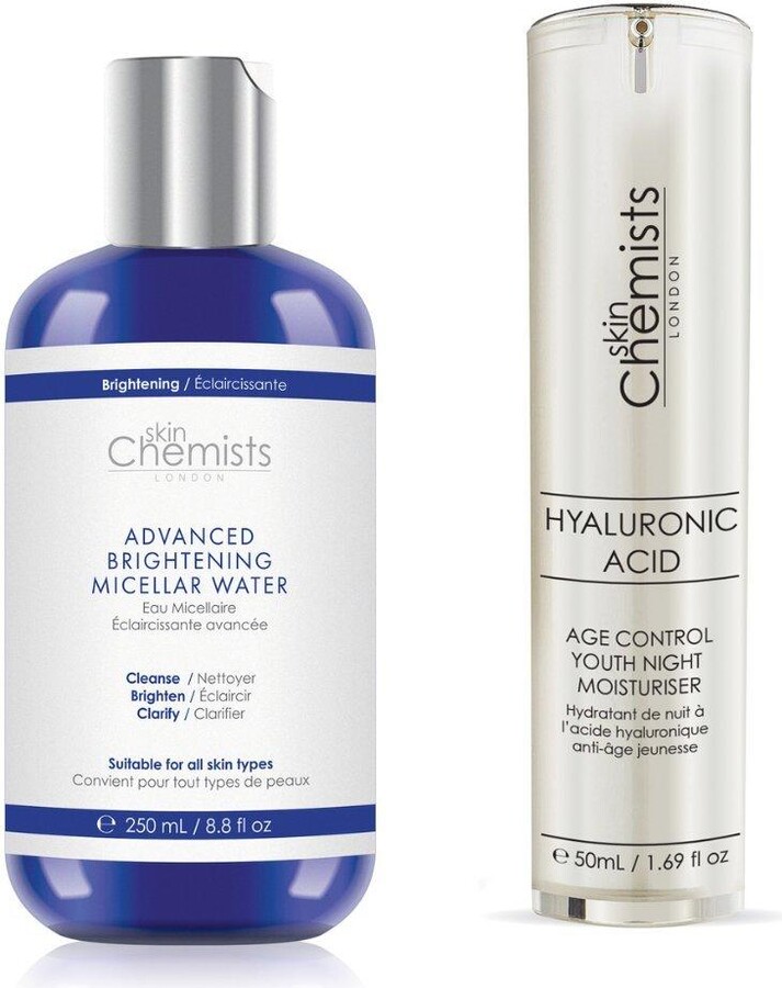 skinChemists professional Hyaluronic Acid Moisturiser & Micellar Water ...