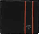 Lamborghini Logo-Plaque Folded Leather Wallet - ShopStyle