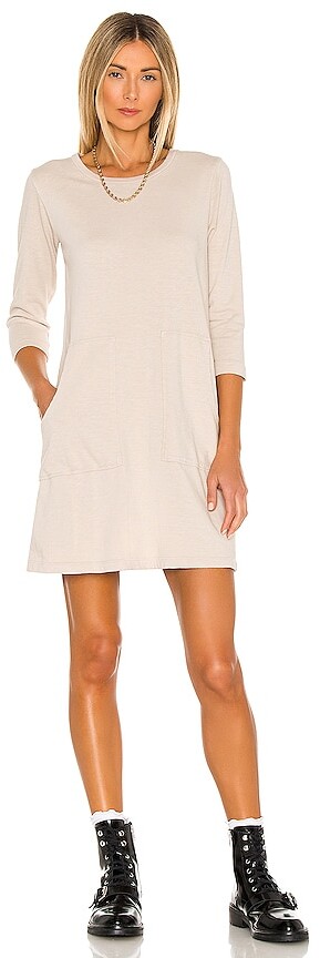 Bobi Sustainable Slub Terry Mini Dress - ShopStyle
