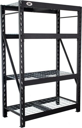 CAT 72 x 48 Inch Industrial Heavy Duty 4 Tier Adjustable Steel Wire ...