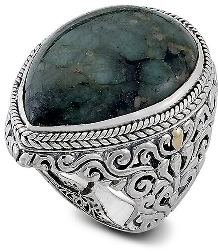 Samuel B. Silver Emerald Matric Ring - ShopStyle