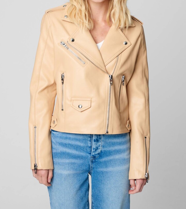 Blank NYC Moto Semi-Fit Jacket In Head To Toe - ShopStyle