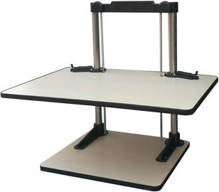 Inbox Zero Height Adjustable Standing Desk Ergonomic Sit Stand Desk ...