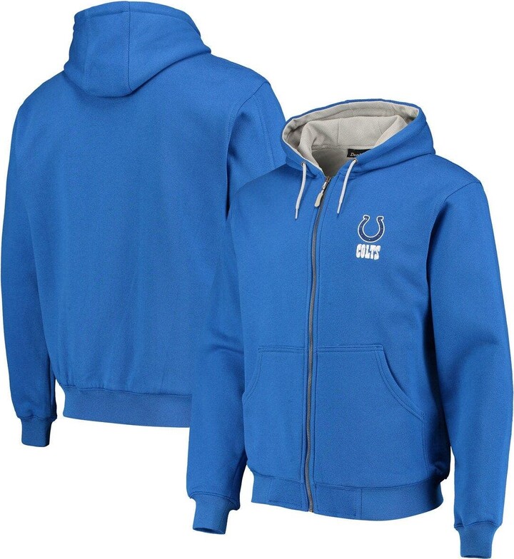Men's Dunbrooke Royal Indianapolis Colts Craftsman Thermal-Lined Full ...