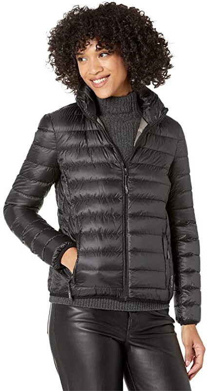 Tumi Hooded TumiPax Puffer Jacket Made from Recycled Materials - ShopStyle