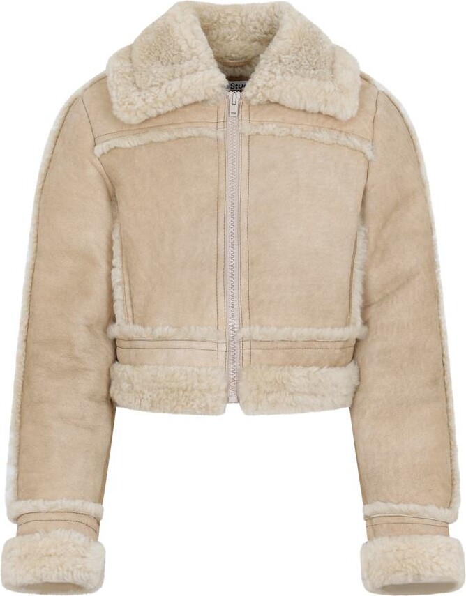 Acne Studios Shearling Jacket - ShopStyle
