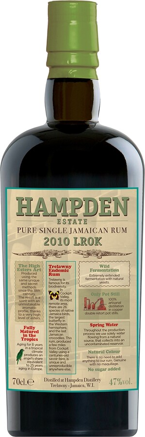 Hampden Estate Rum 2010 Lrok Pure Single Jamaican Rum - ShopStyle Food ...