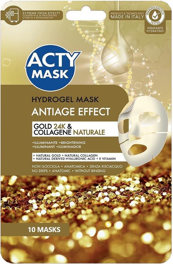 ACTY Brightening Tissue Mask with 24K Gold - Pack of 10 - ShopStyle