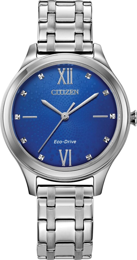 Citizen Eco-Drive Corso Quartz Womens Watch Stainless Steel Classic - ShopStyle