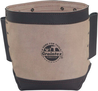 Graintex 9 in. Large Pocket Nut and Bolt Tool Bag with Webbing Tunnel ...