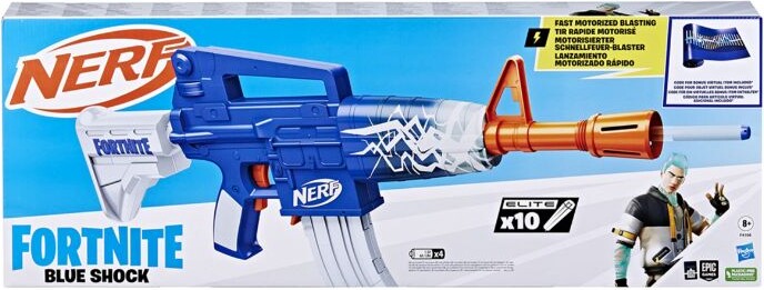 Nerf Fortnite Blue Shock Dart Blaster - ShopStyle Games & Puzzles