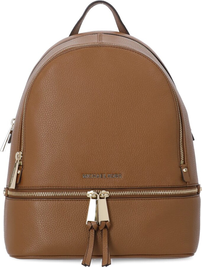 MICHAEL Michael Kors Rhea Medium Leather Backpack - ShopStyle