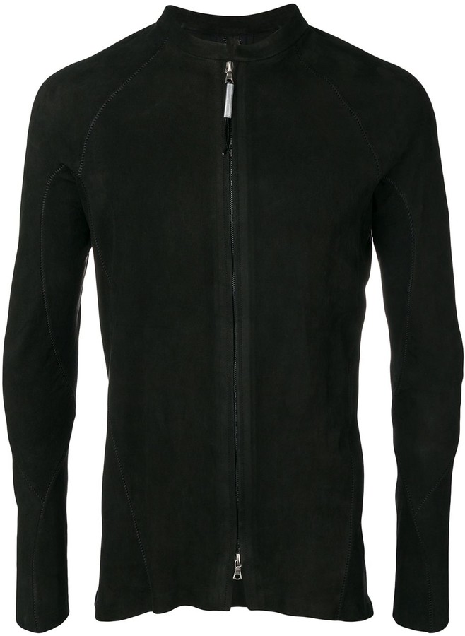 Isaac Sellam Experience Arpenteur metal-spine leather jacket - ShopStyle