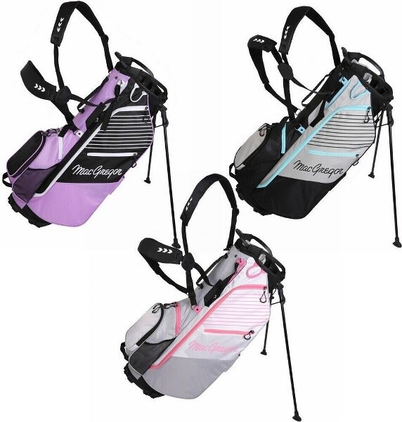 MacGregor Golf Ladies VIP 14 Divider Stand Carry Bag with Full Length ...