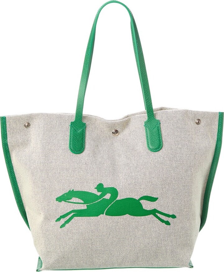 Longchamp Essential Large Canvas Tote - ShopStyle