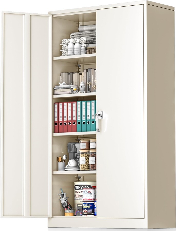 Global Pronex Metal Storage Locking Cabinet, Lockable Storage Cabinet ...