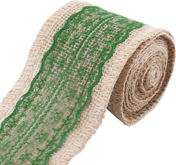 Unique Bargains Feast Festival Burlap Gift Wrapping Decorative ...