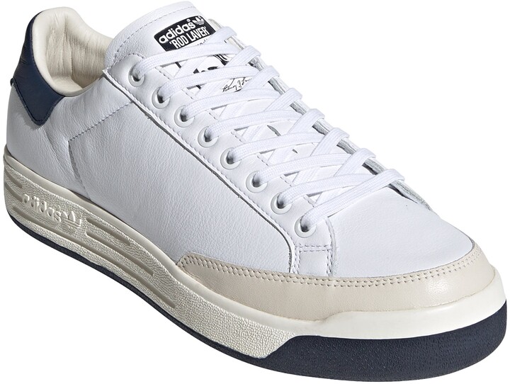 adidas Rod Laver Vintage Leather Sneaker - ShopStyle