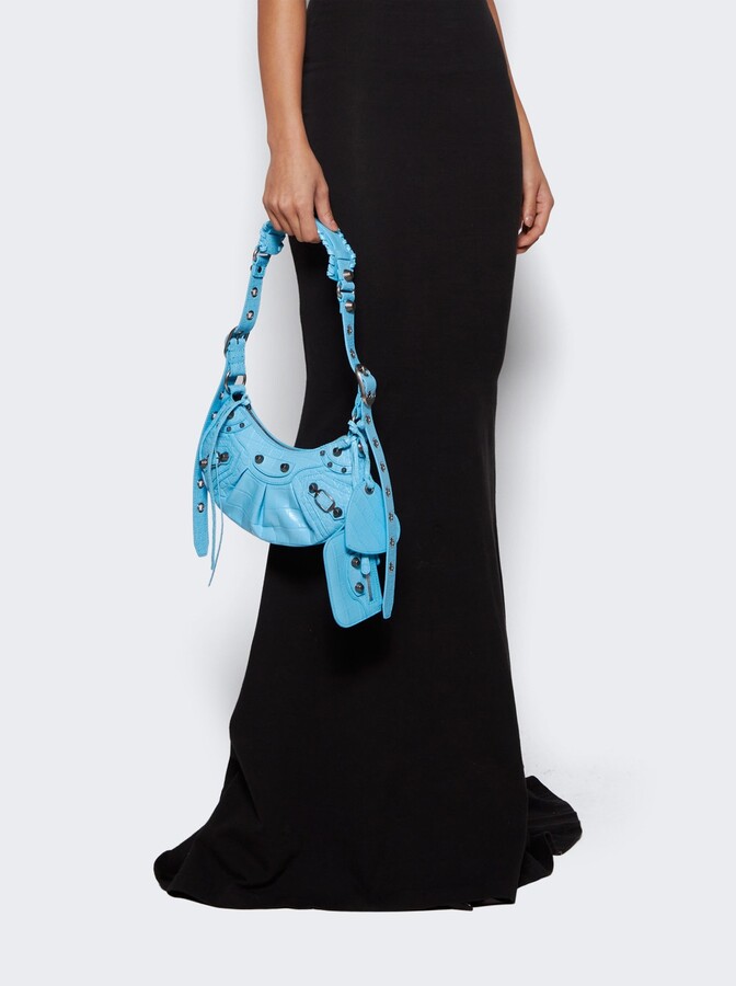 Balenciaga Le Cagole Xs Shoulder Bag Blue - ShopStyle