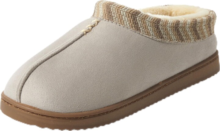 Dearfoams Women's Wren High Vamp Clog Indoor/Outdoor Memory Foam House ...