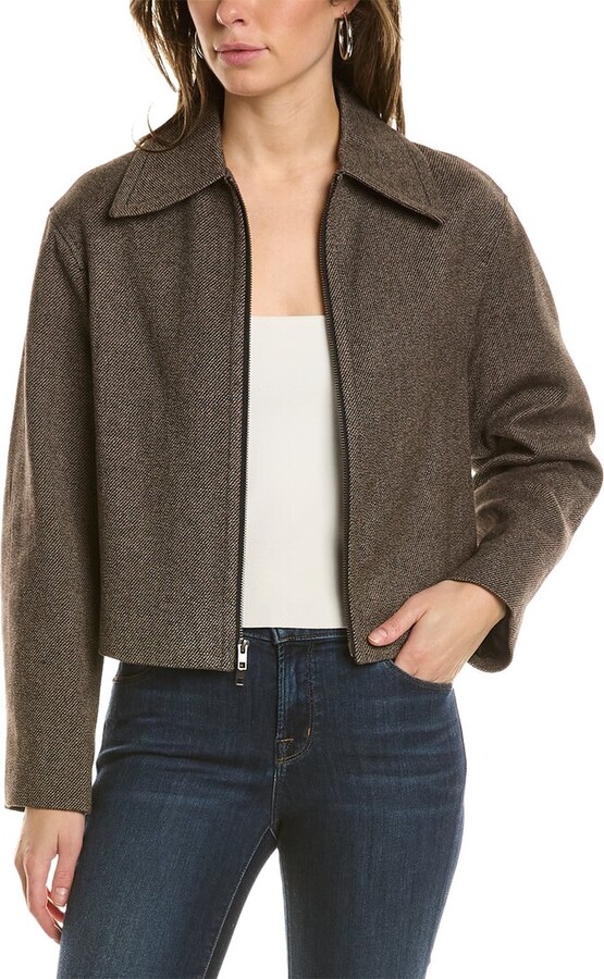 Vince Wool-Blend Jacket - ShopStyle