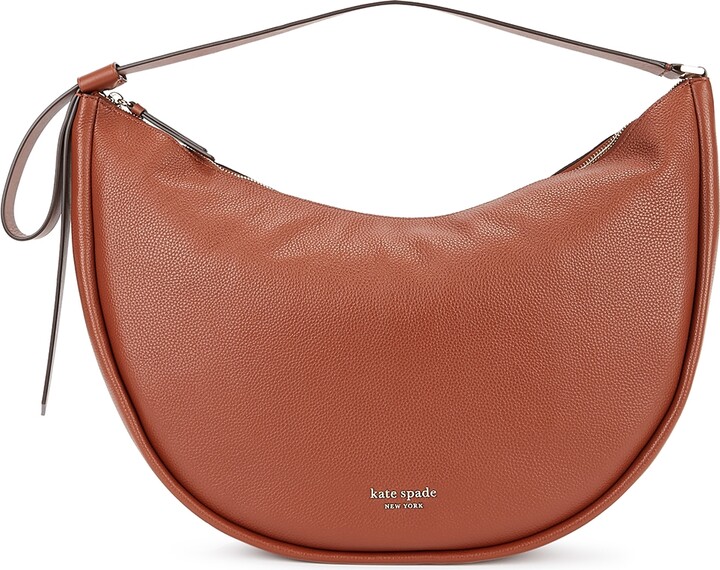 Kate Spade Brown Large Leather Shoulder Bag - ShopStyle