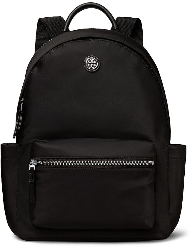 Tory Burch Women's Virginia Zip Backpack - Black - ShopStyle