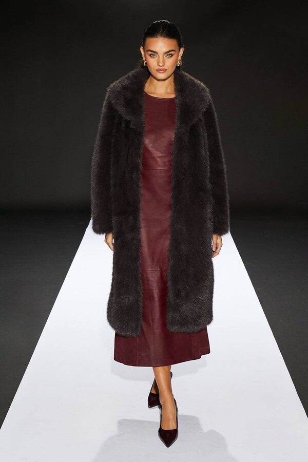 Runway 1.8.1.8 Faux Fur Maxi Coat - ShopStyle