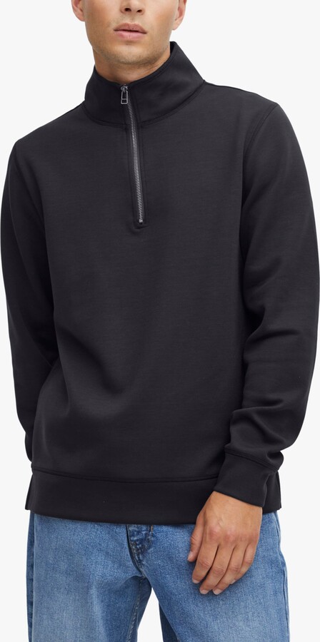 Casual Friday Sebastian Basic Half-Zip Jumper - ShopStyle