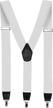 MOLLY MALOU Braces for men metal clips with elastic adjustable ...