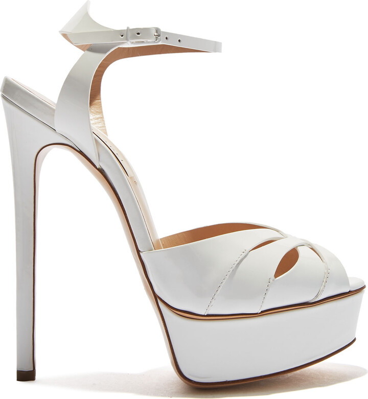 Casadei Flora Felina Tiffany Platform Sandals - ShopStyle